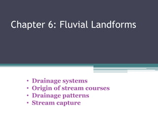 Geomorphologu F07 Fluvial Landforms (Bentang Alam) | PPT