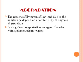 Geomorphic processes | PPT