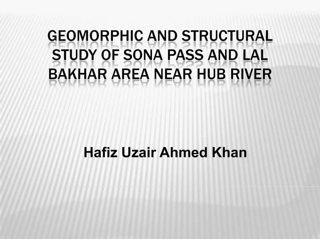 Structural Geology and Geomorphology through Remote Sensing | PPTX ...