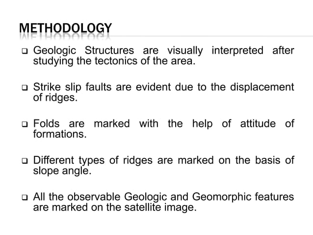 Structural Geology and Geomorphology through Remote Sensing | PPTX ...