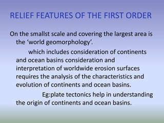 Geomorpholgy: NATURE AND SCOPE | PPTX