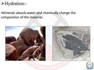 Weathering & it types | PPTX