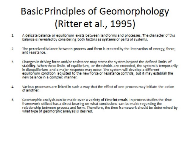 -geomorphology.pptx | Geography | Science
