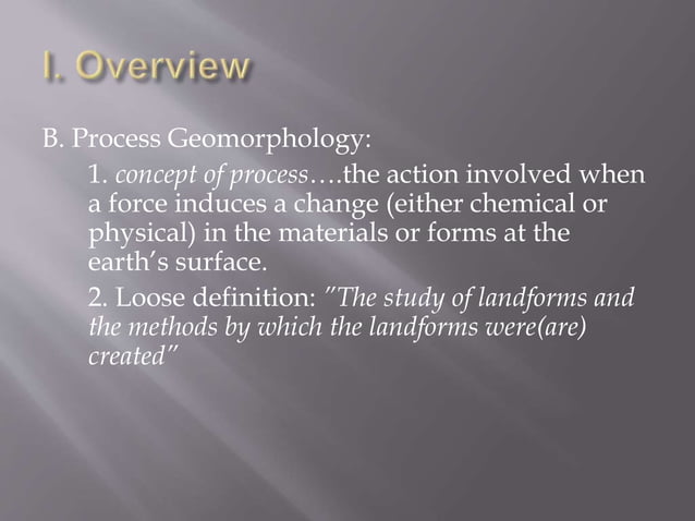 -geomorphology.pptx | Geography | Science
