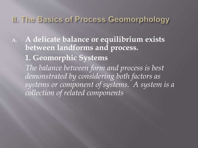 -geomorphology.pptx | Geography | Science