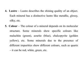 GEOMORPHOLOGY-MINERALS AND ROCKS.pptx
