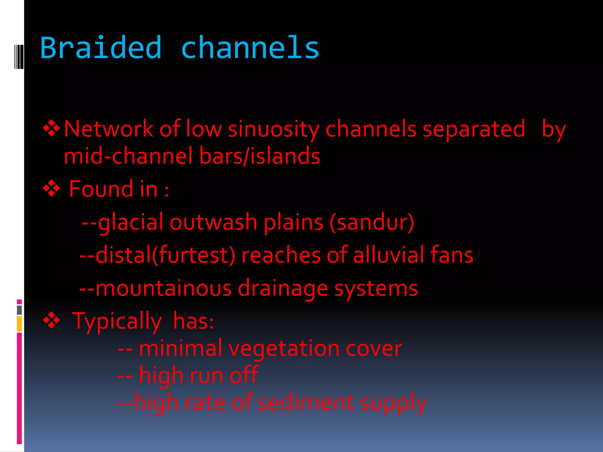 Geomorphology and its application to hydrogeology | PPTX
