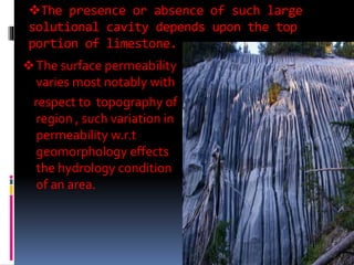 Geomorphology and its application to hydrogeology | PPTX