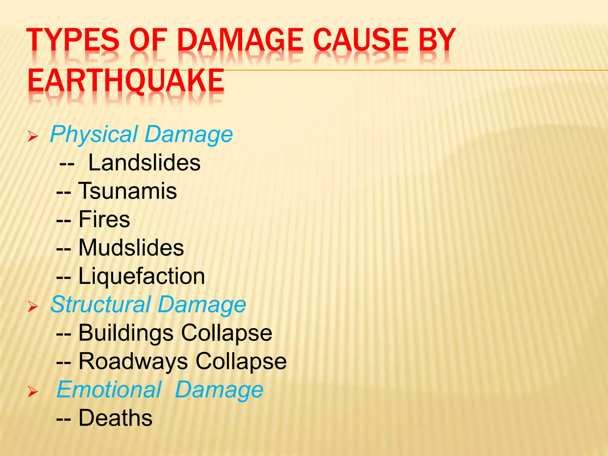 EARTHQUAKE | PPTX