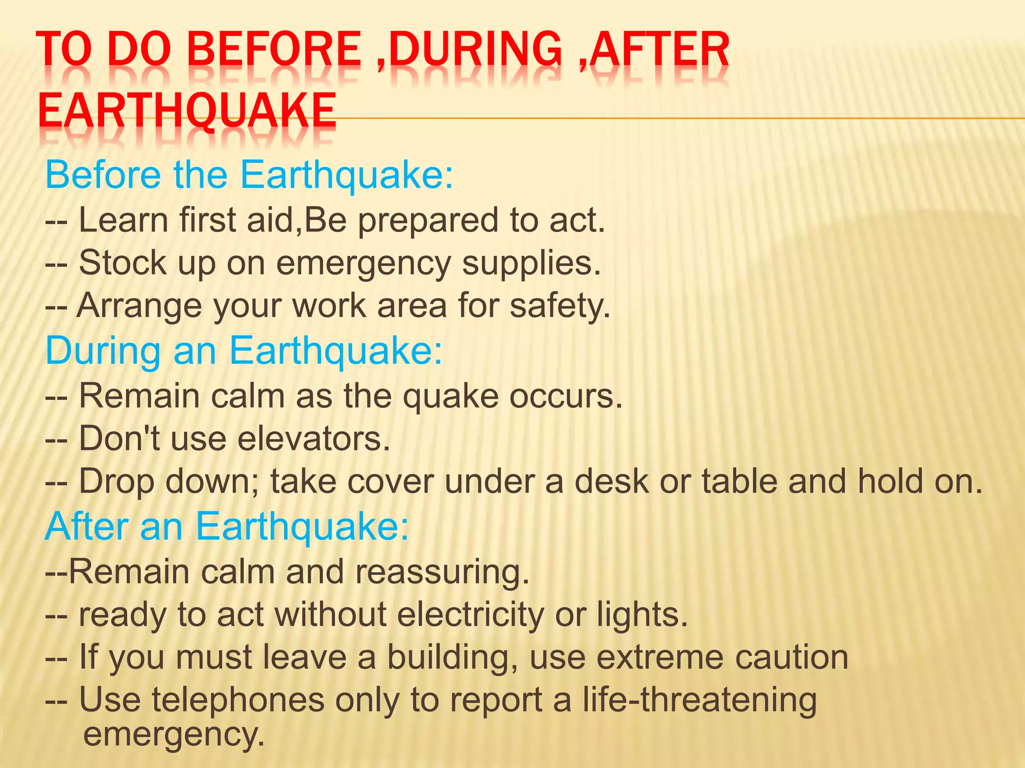 EARTHQUAKE | PPTX | Geology | Science