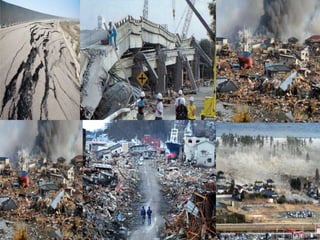 Effects Of Earthquakes Collage