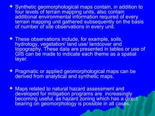 Geomorphology applications | PPT