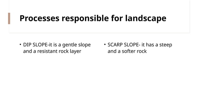 Geomorphology grade 11 geo lesson 2.pptx | Geology | Science