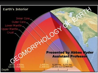 Interior structure & Composition of Earth in detail | PPT