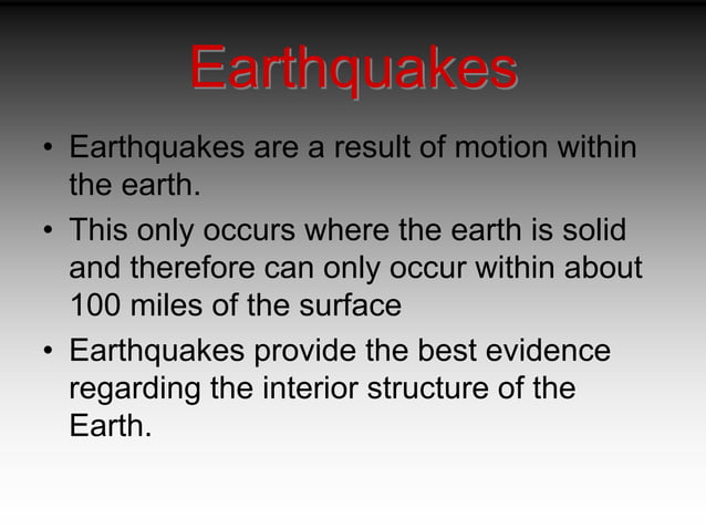 Interior structure & Composition of Earth in detail | PPT | Geology ...