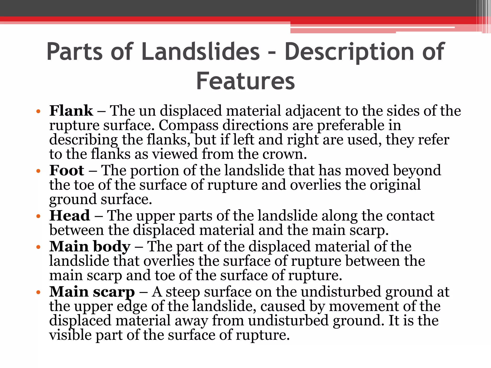 Geomorphology of landslide in bangladesh | PPTX