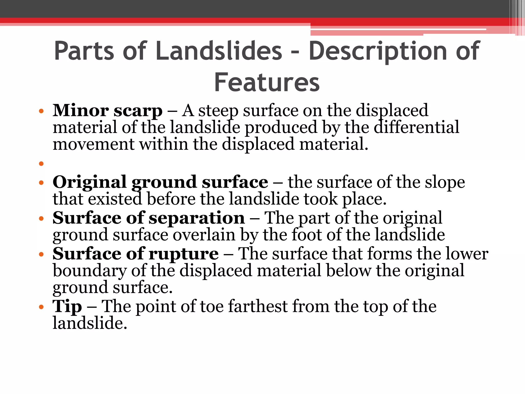 Geomorphology of landslide in bangladesh | PPTX
