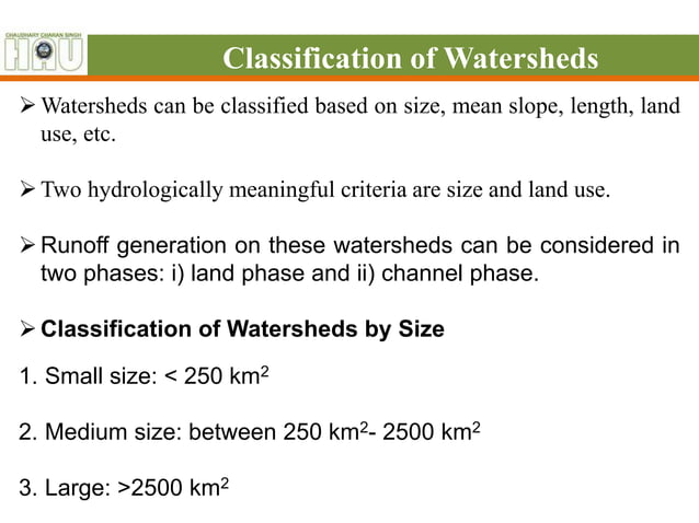 Geomorphology of Watershed.ppt | Geography | Science