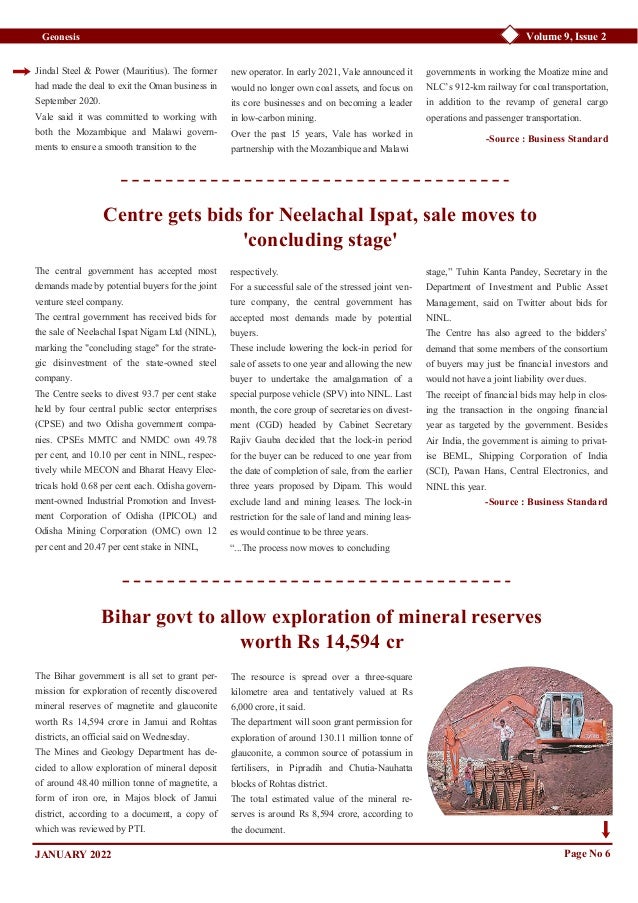 Geonesis january 2022 | PDF