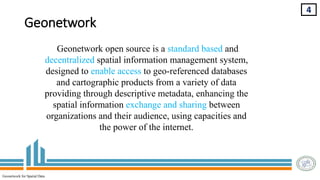 Geonetwork for Spatial Data | PPT