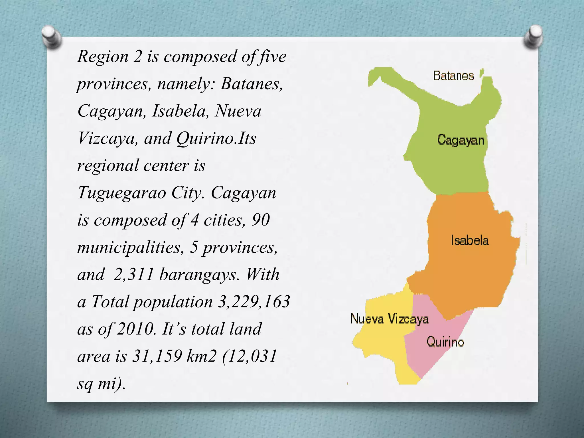 region 2 (cagayan valley) province of cagayan and Isabela | PPTX