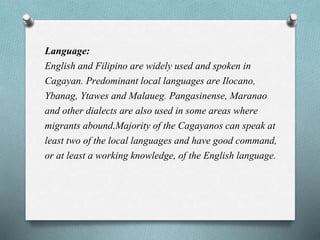 region 2 (cagayan valley) province of cagayan and Isabela | PPTX
