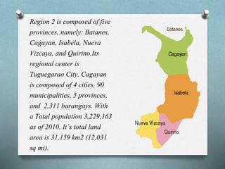 region 2 (cagayan valley) province of cagayan and Isabela | PPT