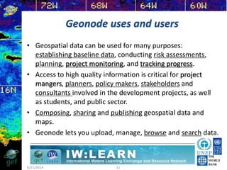 Geonode Presentation (ppt) | PPTX