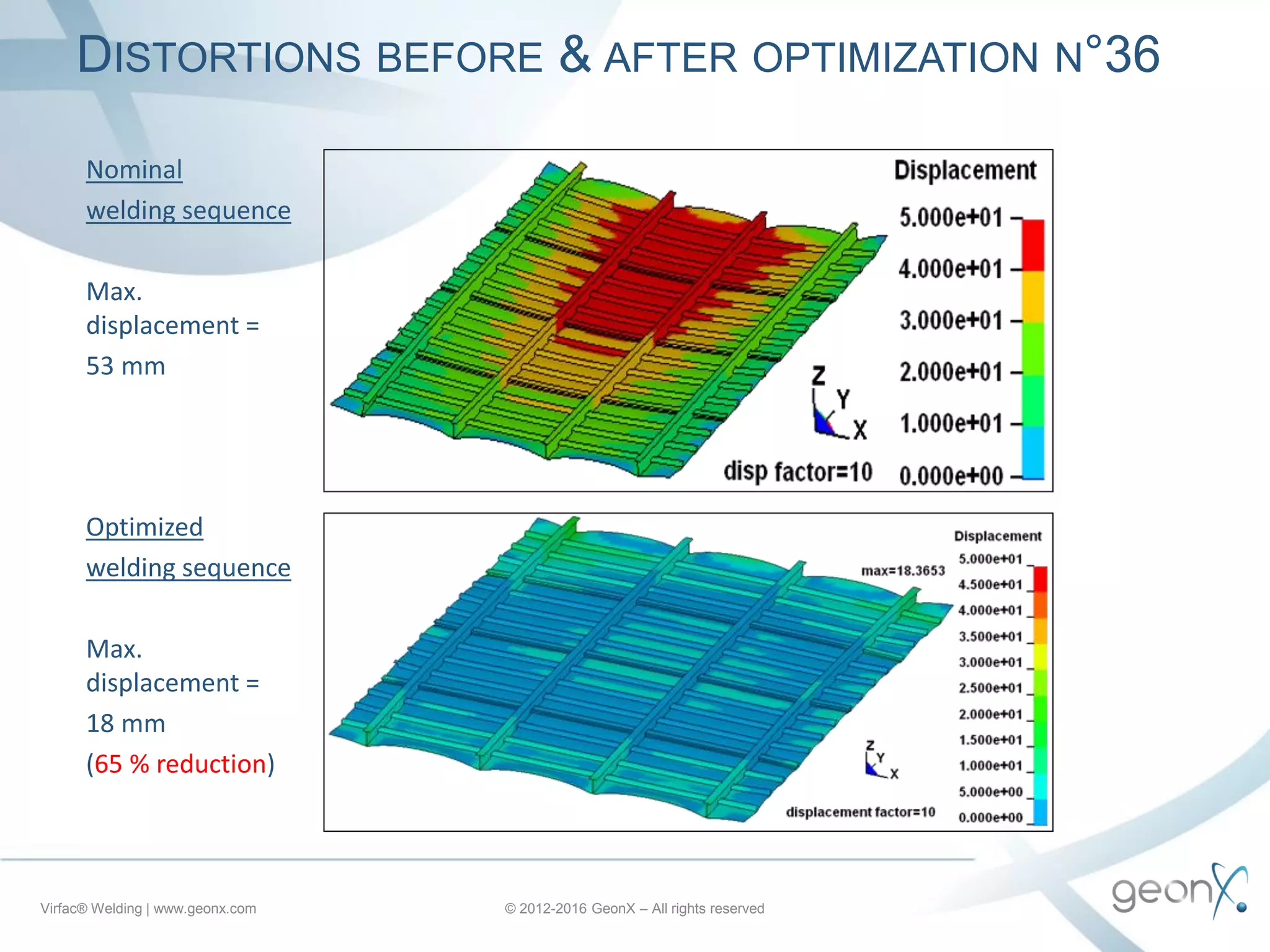 Welding Simulation Distortions Minimization And Automatic Optimization Of The Welding Sequence