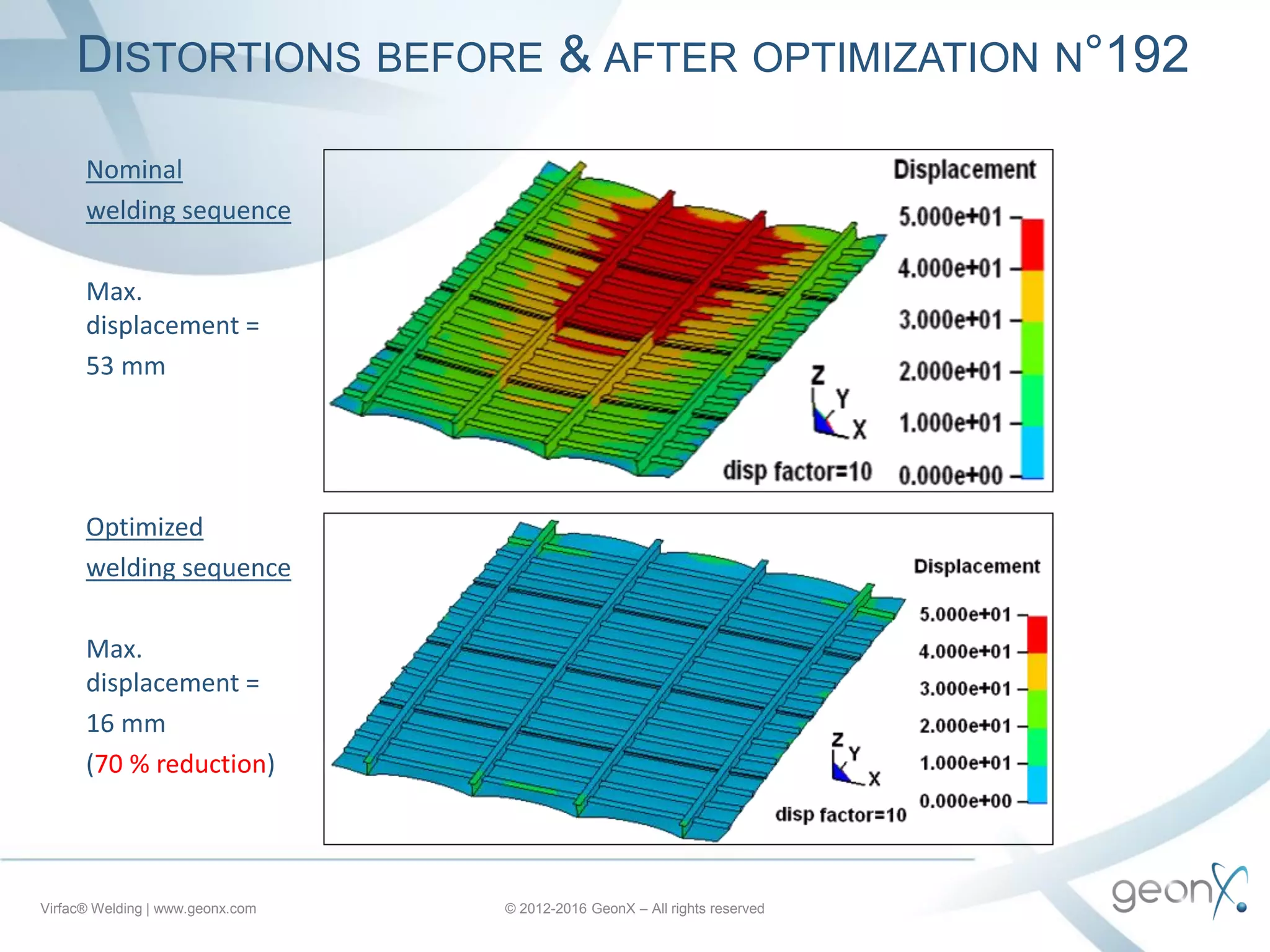 Welding Simulation Distortions Minimization And Automatic Optimization Of The Welding Sequence