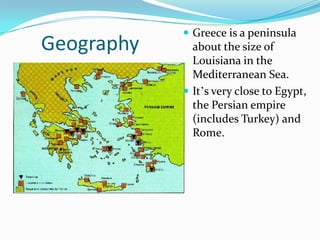 Geo of greece | PPTX