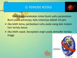 BUMI SEBAGAI PUSAT KEHIDUPAN | PPTX