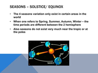 AS Level Physical Geography - Atmosphere and Weather | PPTX