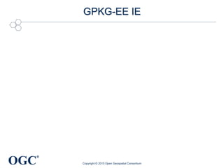 GeoPackage SWG Overview | PPT