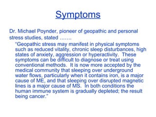 Geopathic Stress Presentation | PPT