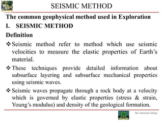 Geophysical exploration | PPTX