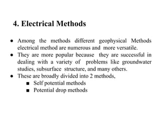 Geophysical investigation | PDF