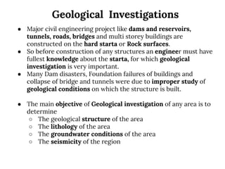 Geophysical investigation | PDF