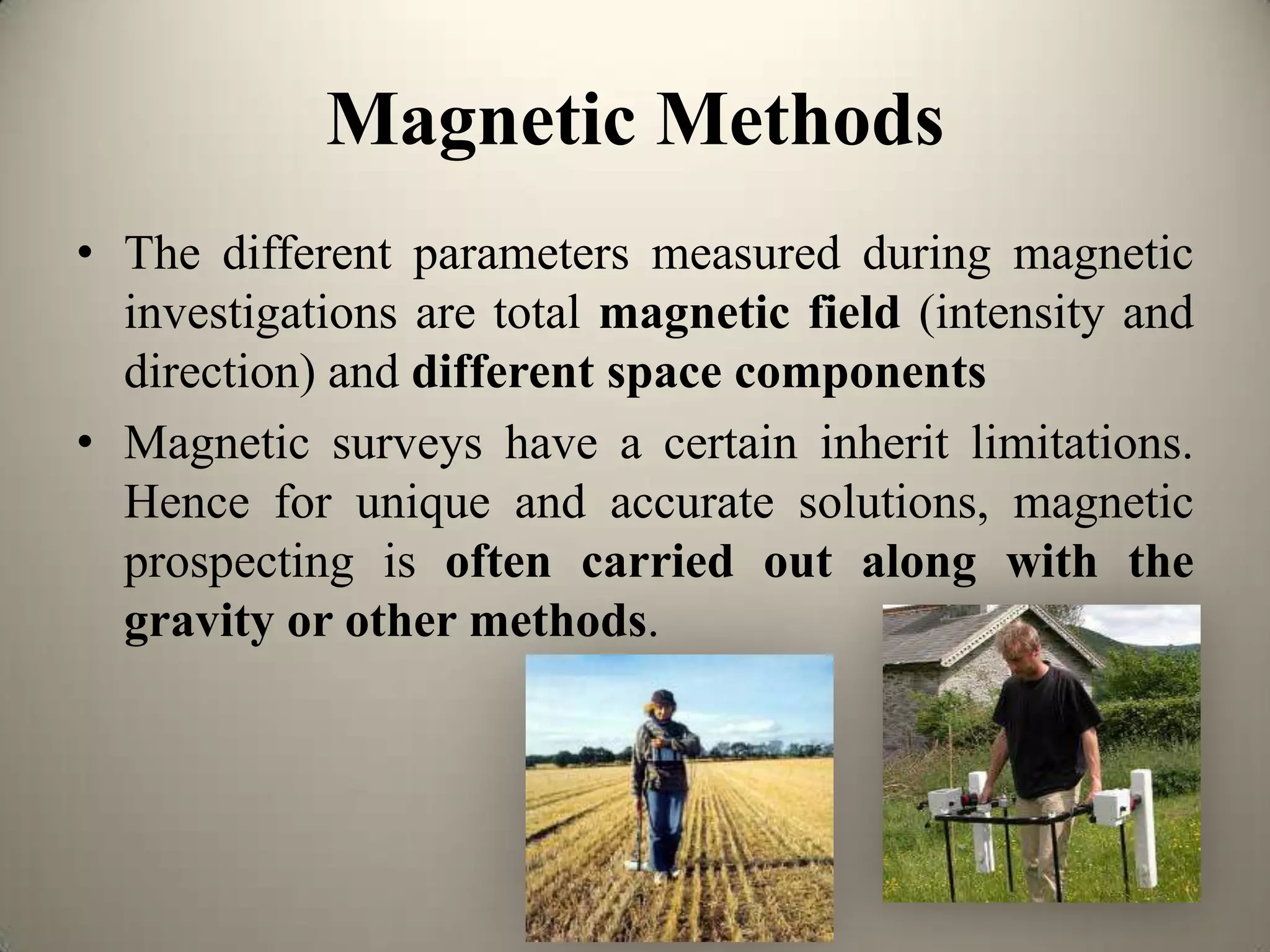 Geo-Physical Investigations | PPTX