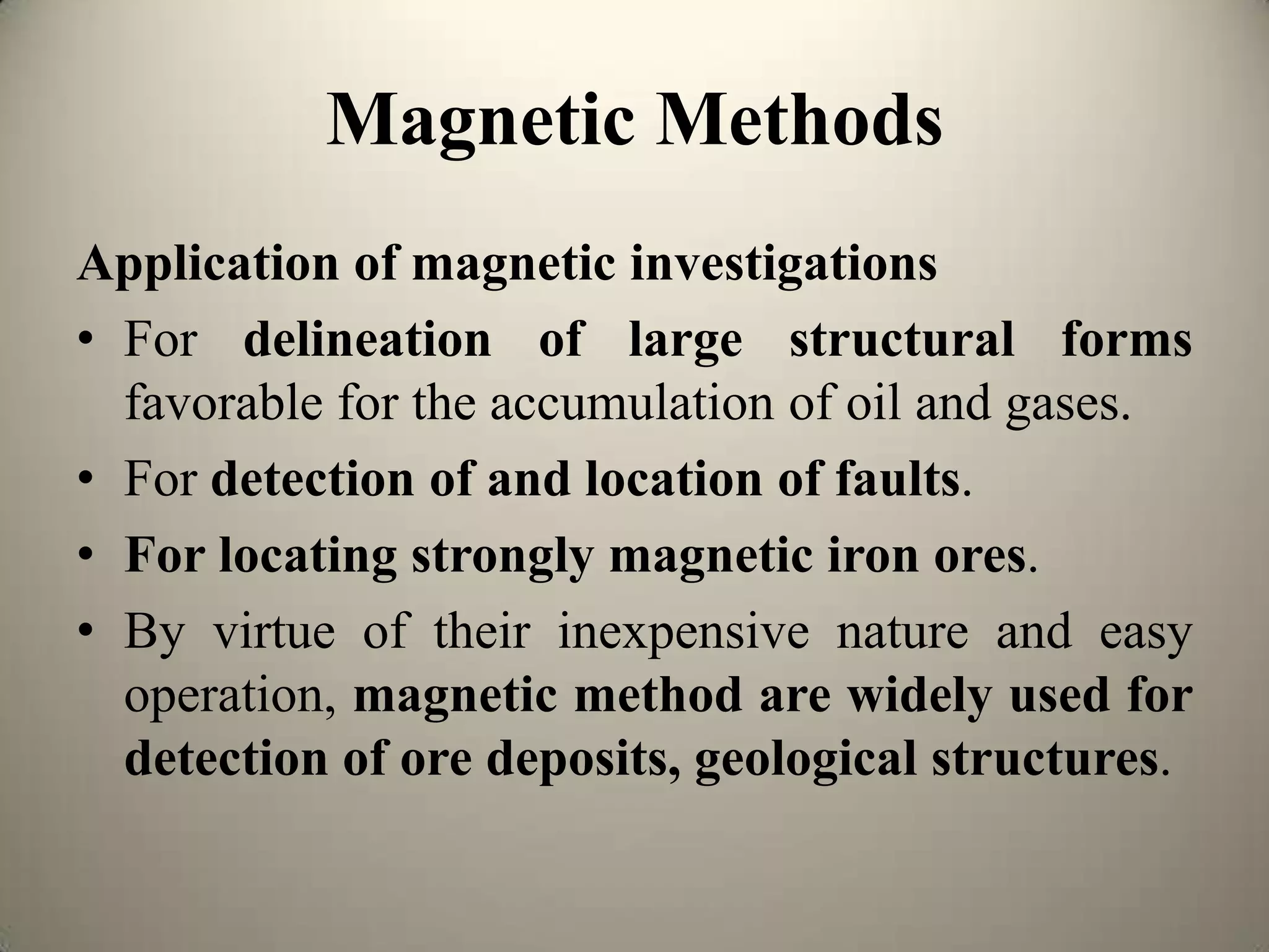Geo-Physical Investigations | PPTX