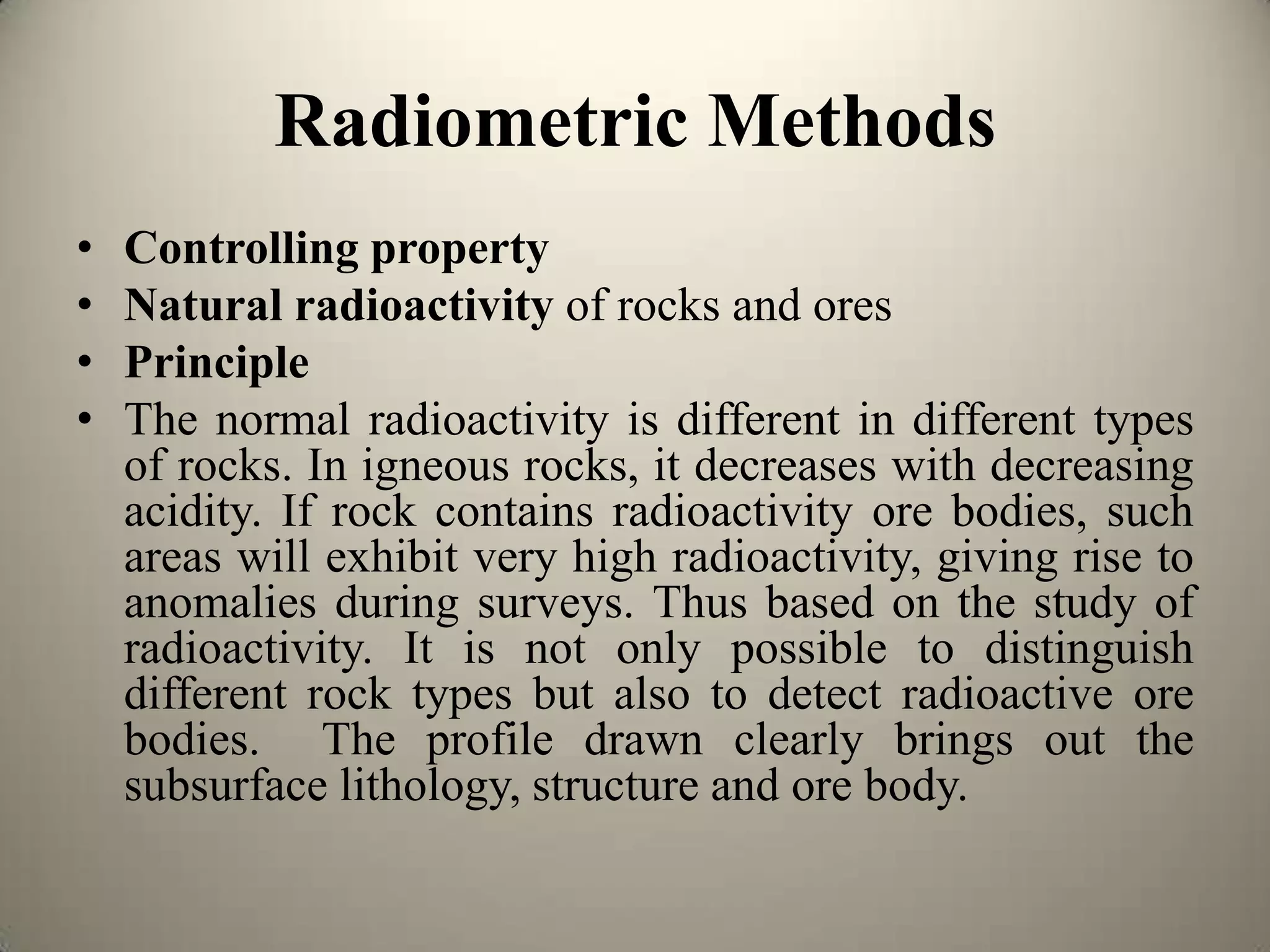 Geo-Physical Investigations | PPTX
