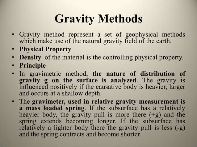 Geo-Physical Investigations | PPTX | Geology | Science