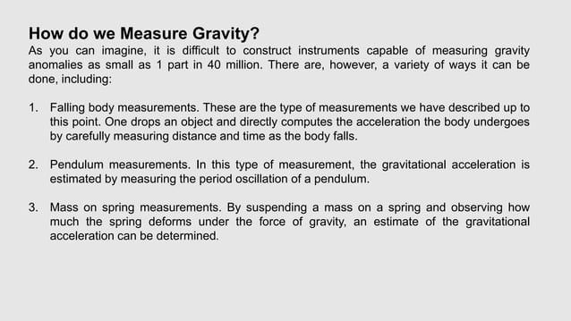 Geophysical Methods Ppt 