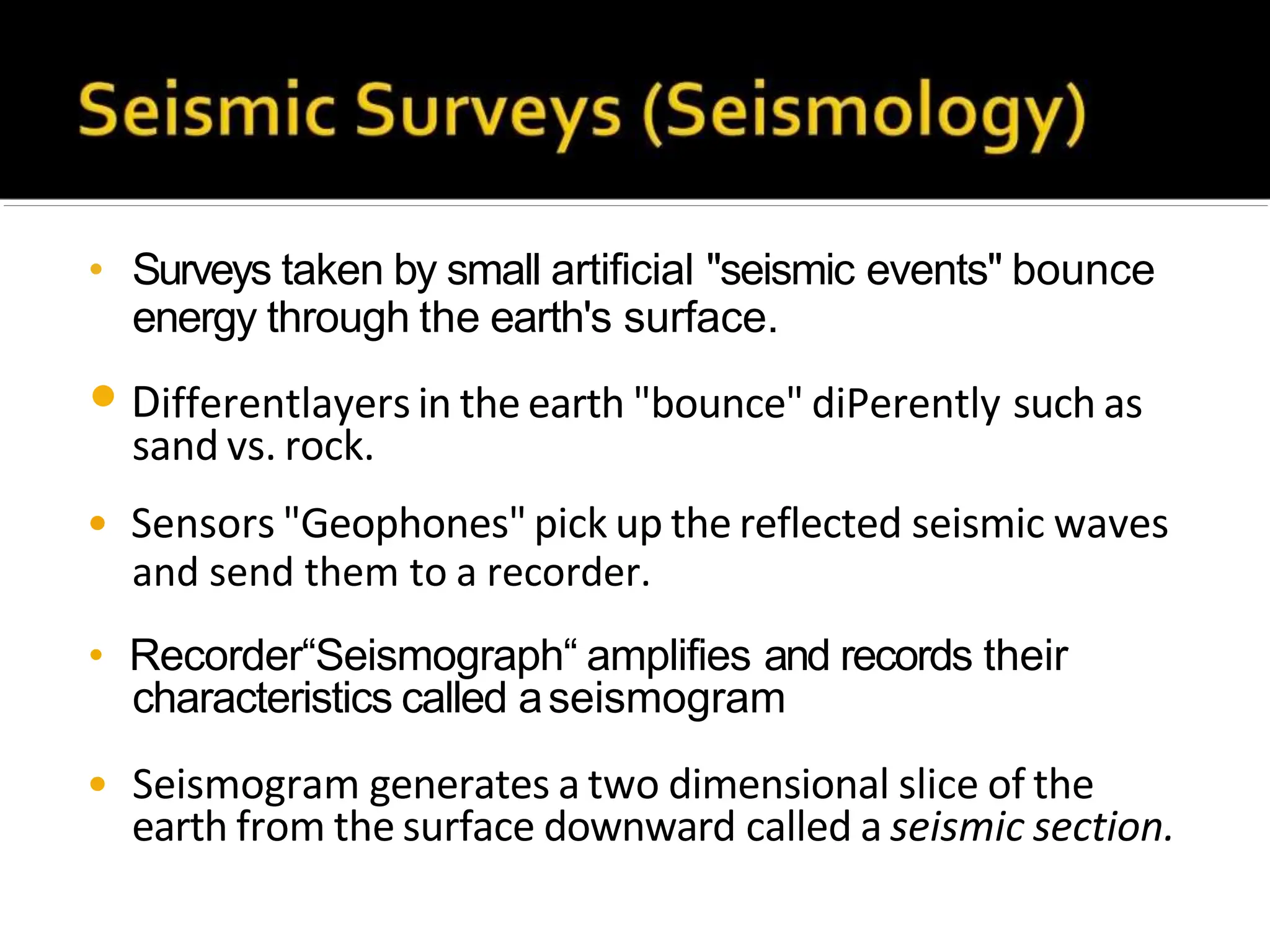 Geophysical Methods and interpretation of its data | PPTX