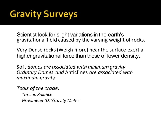 Geophysical Methods and interpretation of its data | PPT