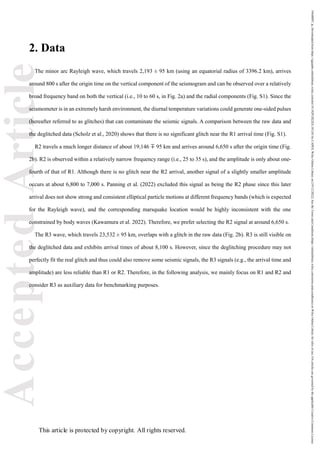 Different Martian Crustal Seismic Velocities across the Dichotomy ...