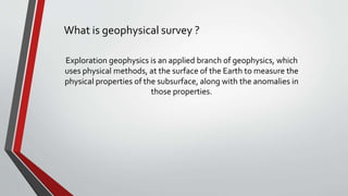 Geophysical survey | PDF