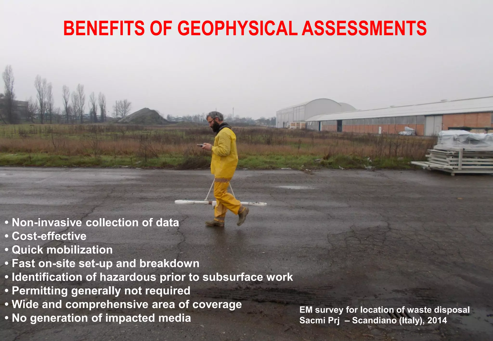 Geophysical survey for the risk management | PDF