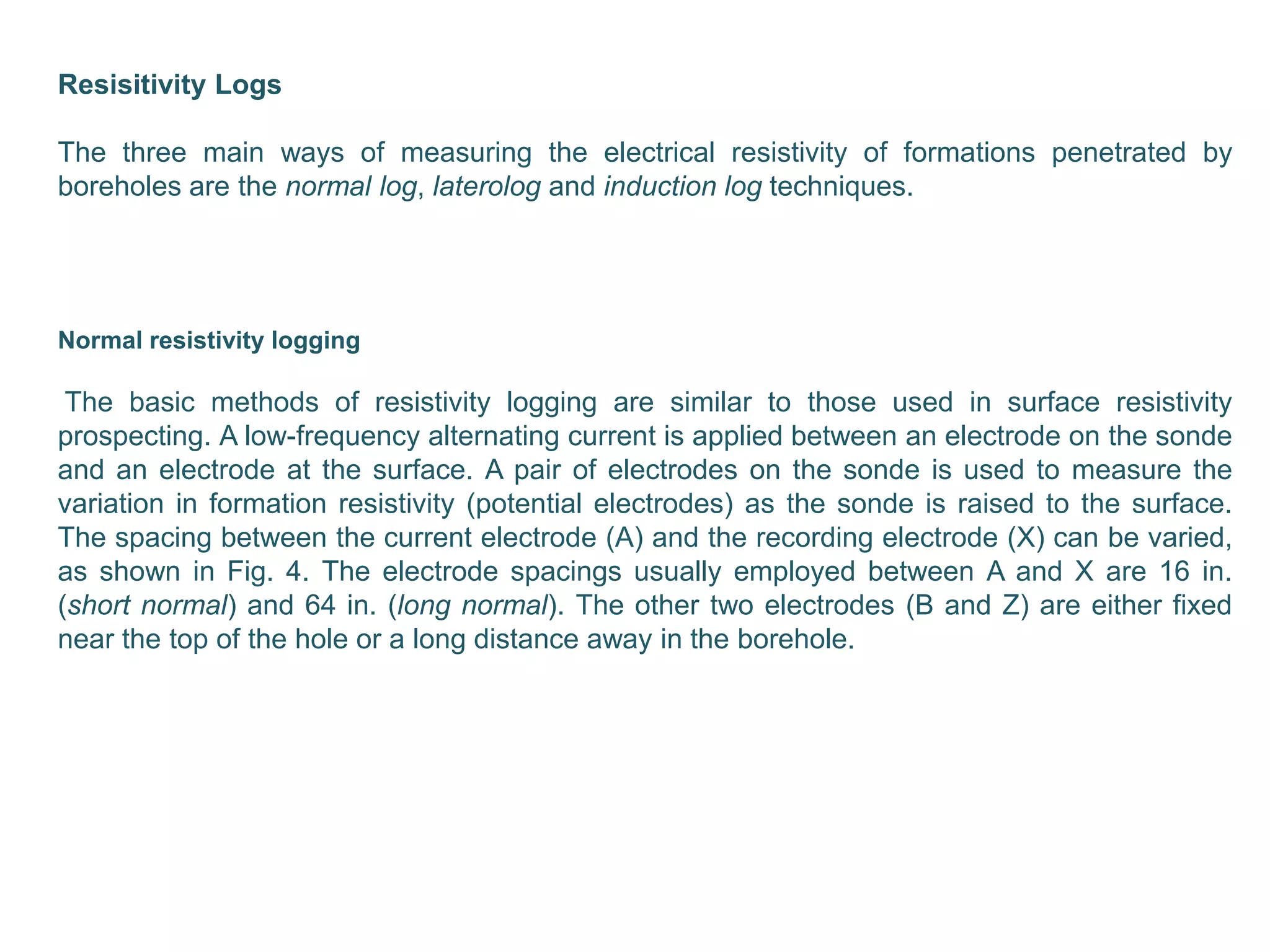 Geophysical well logging | PDF
