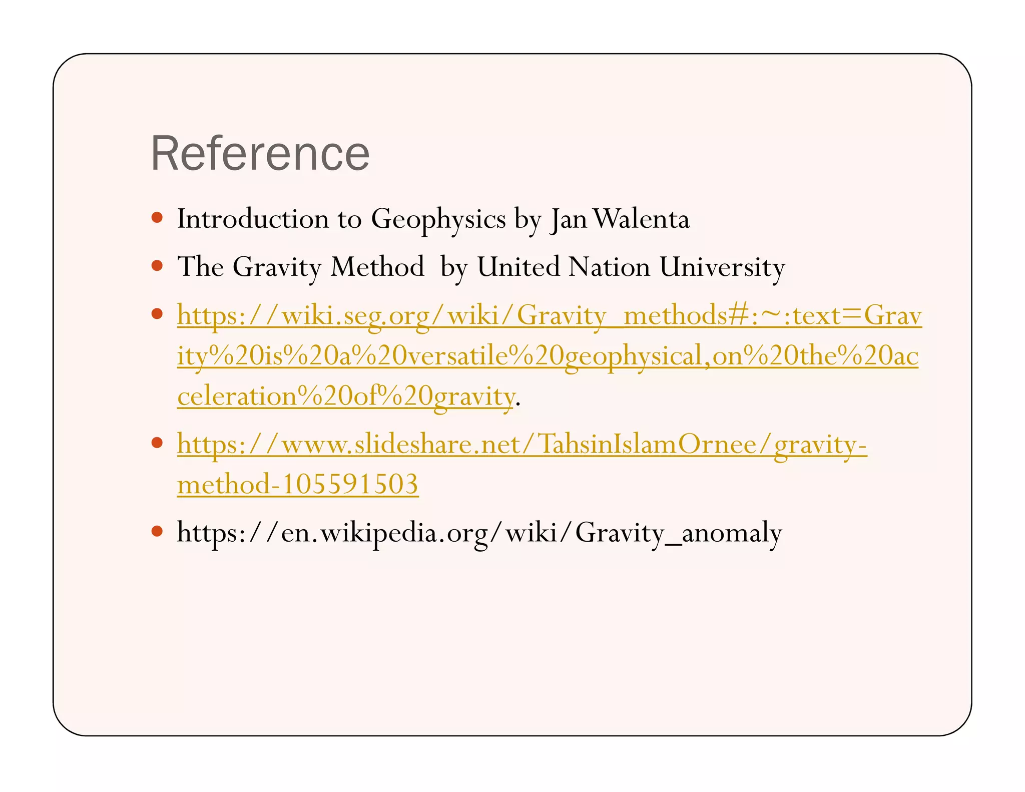 Gravity Method | Geophysics | Geology | PDF